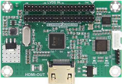 Amazon Com Geekworm LVDS To Hdmi Adapter Board Converter With LVDS Cable LVDS To Hdmi Output