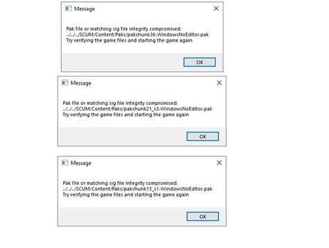 Cant Open Scum Getting These Three Errors On Startup So Far I Have