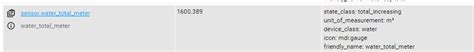 Homewizard Watermeter NOT Selectable In The Energy Dashboard Issue
