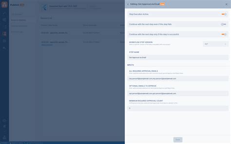 Get Approval Via Email Appcircle Docs