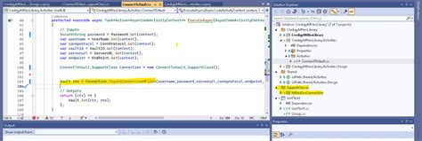 Add Class To A Custom Created Library Visual Studio Studio UiPath