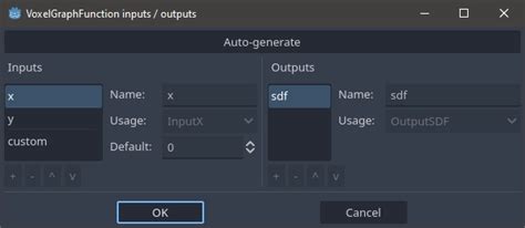 Generators Voxel Tools Documentation
