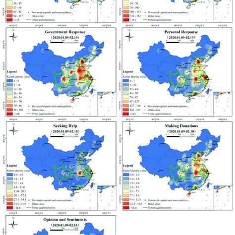 Kernel Density Analysis Of Topics Search Radius 200 Km Download