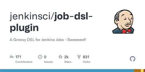 Github Jenkinscijob Dsl Plugin A Groovy Dsl For Jenkins Jobs Sweeeeet