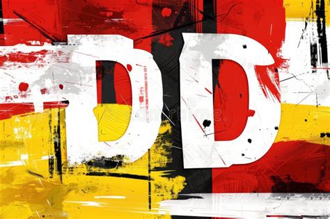 Bold Color Blocks Of Red Yellow And White Blend Together Creating An Abstract Visual