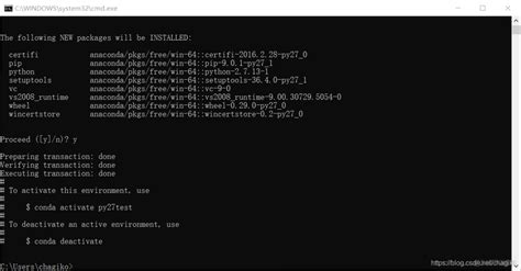 Conda安装指定版本python Conda安装python27mob6454cc719119的技术博客51cto博客