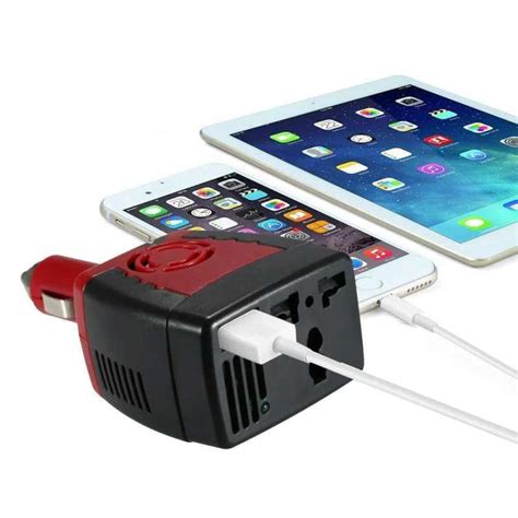 Promo Car Inverter Dc 12 V To Ac 220 240v 5v Usb 150w T150w Charging