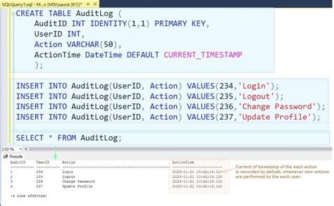 How To Use Currenttimestamp Function In Sql Server Sql Server Guides