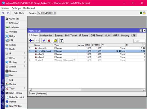 Konfigurasi Nat Di Mikrotik Melalui Winbox Hzed Notes