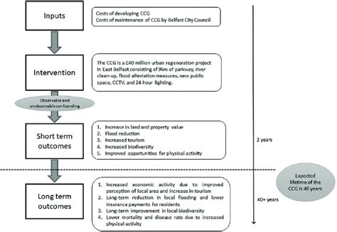 Logic Model Of The Short And Long Term Outcomes Of The Connswater Download Scientific Diagram