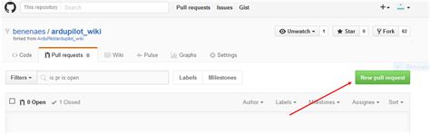 Wiki Editing Submitting Changes ArduPilot Documentation