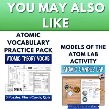 Atomic Structure Flow Chart Graphic Organizer By Kelsey Chemistry