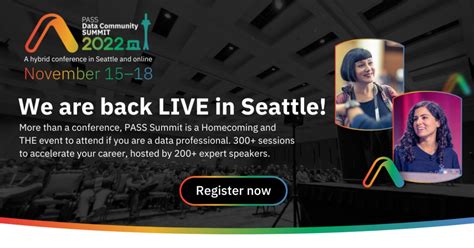 Pass Data Community Summit On Linkedin Pass Data Community Summit