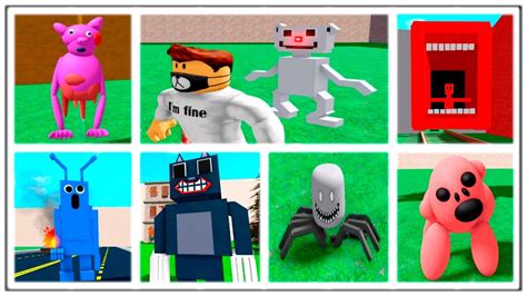 All Roblox Trevor Creatures YouTube