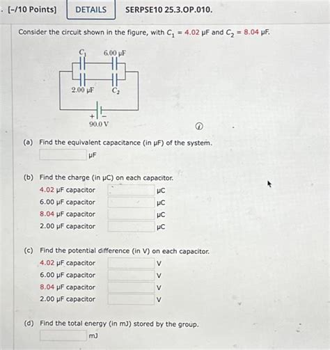 Solved Consider The Circuit Shown In The Figure With Chegg