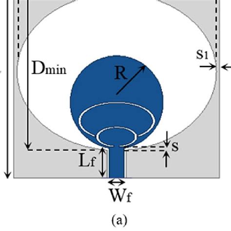 The Siso Swb Dual Band Rejection Antenna A Antenna Configuration B