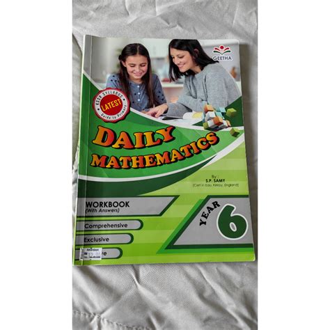 Tahun 6 Year 6 Daily Mathematics Workbook Suitable For Beginners With