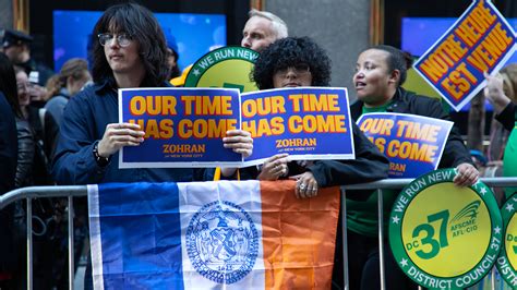 Aoc Bernie Rally For Zohran Mamdani As Early Voting Begins In Nyc