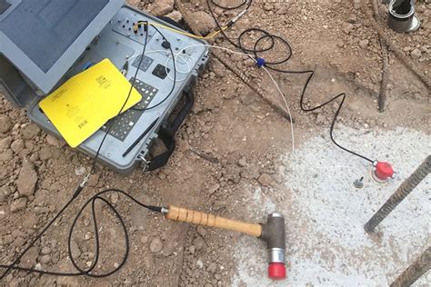 Sonic Echo Pile Integrity Test Foundation Integrity Olson Instruments