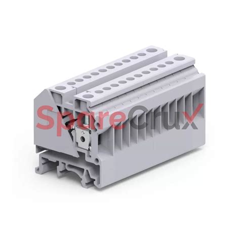 Cmdb12 Connectwell 10 Sq Mm Modular Distribution Terminal Block Wi Sparecrux