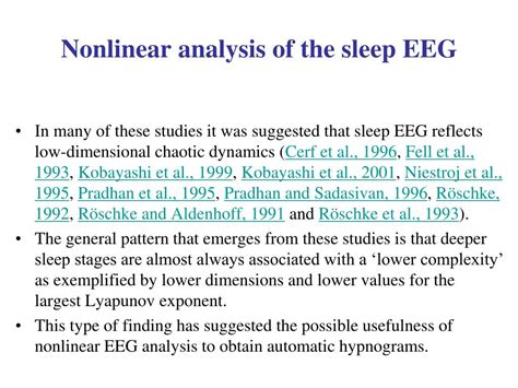 Ppt Nonlinear Dynamical Analysis Of The Eeg In Psychiatric Disorders Powerpoint Presentation