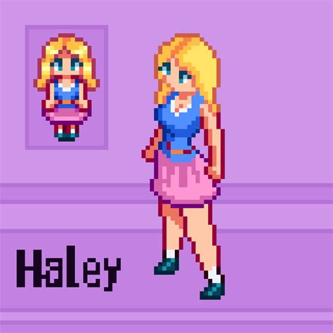 Haley In Isometric Rstardewvalley