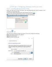 Lab Configure Windows Server Pdf ICT Lab Configuring A Windows
