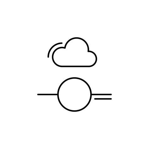 Cloud Networking Vector Icon Illustration 23040831 Vector Art At Vecteezy