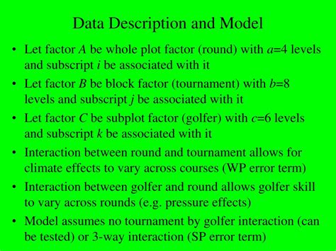 ppt univariate split plot analysis powerpoint presentation free download id 551896