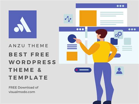 Best Free Wordpress Theme And Template By Visualmodo Anzu By Visualmodo