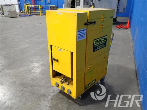 Used Clayton Vacuum Sanding System Hgr Industrial Surplus