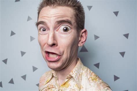 Quirky Male Portrait Royalty Free HD Stock Photo and Image