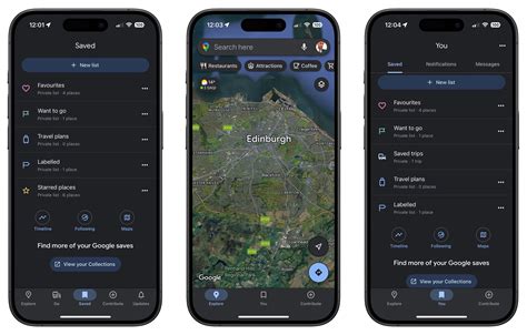 Google Maps Loses Two Tabs Out Of Five In Bottom Bar Redesign MacRumors