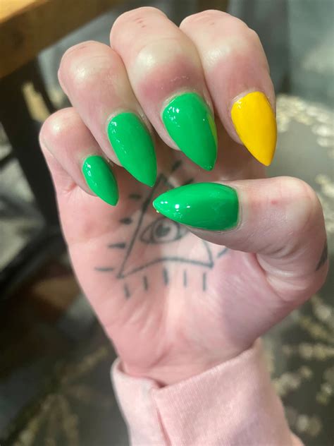 New Lemon Lime Nails Lifewithlilred