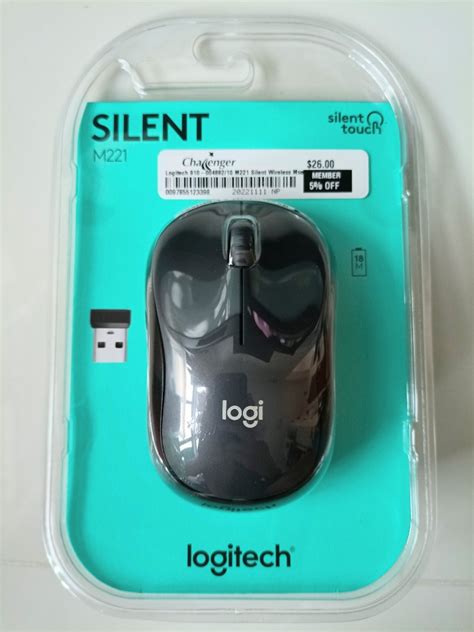 Logitech Wireless Mouse M221 Computers And Tech Parts And Accessories Mouse And Mousepads On Carousell