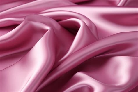 Premium Photo Silky Smooth Satin Fabric Flow