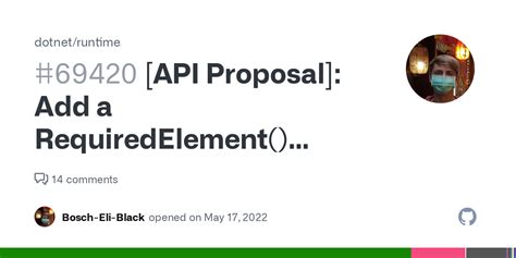 Api Proposal Add A Requiredelement Method To Xcontainer Issue Dotnet Runtime
