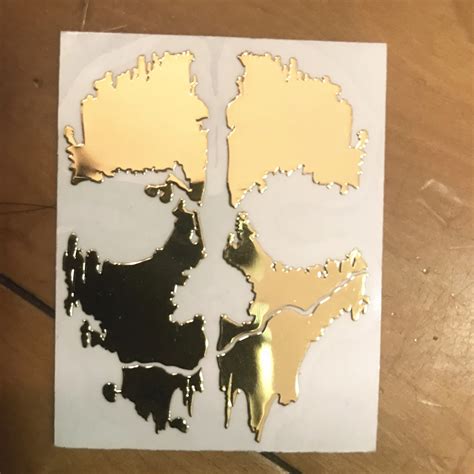 Call Of Duty Ghosts Skull Stencil