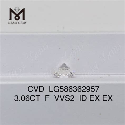 306ct F Vvs2 Id 3ct Loose Cvd Diamonds Directly From The Factory丨messigems