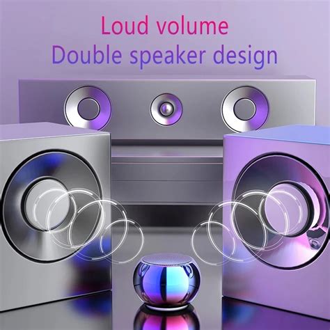 M3 Gradient Desktop Theater Subwoofer Perfect Sound Mini Wireless Usb