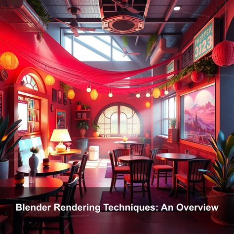 Blender Rendering Techniques: An Overview