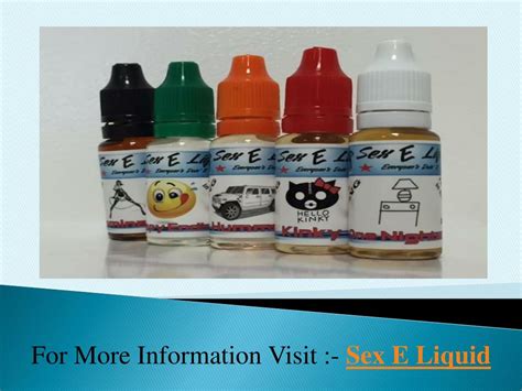 Ppt Best Tasting E Liquid Sex E Liquid Powerpoint Presentation