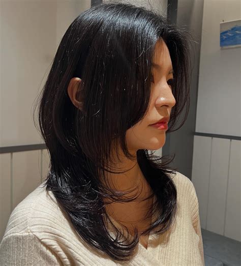 아이디헤어 동탄솔빛나루점 민지 봄맞이 가벼운 하이레이어드컷 어때요~ Instagram