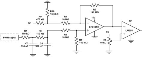 Vout Of Differential Amplifier As Vref Of Comparator Electrical