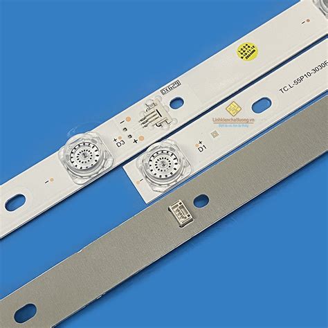 Bộ Led Tivi Tcl 55c715 55c716 55q617 55q716 ánh Sáng Xanh 12 Thanh 6v T2