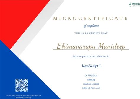 🎉 Excited To Share Another Milestone In My Learning Journey