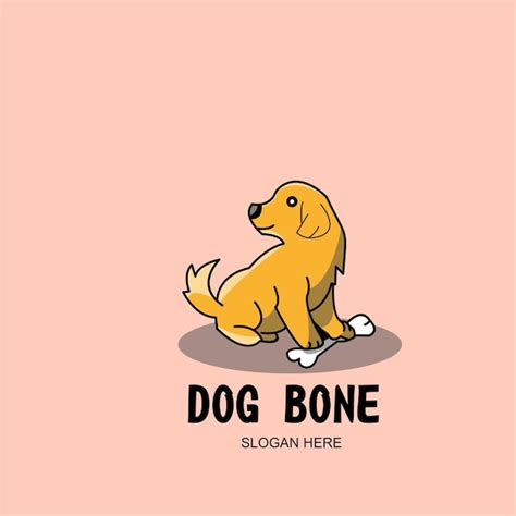 개 마스코트 캐릭터 디자인 로고 일러스트레이터 템플릿 프리미엄 벡터