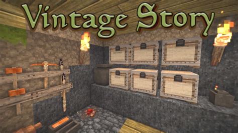 Upgraded Storage And Shelves Vintage Story Gameplay Part 6 Youtube