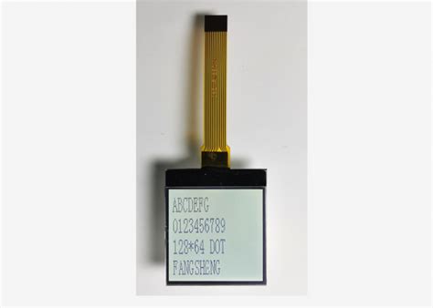 dot matrix fstn 128x64 pixels graphic cog lcd module