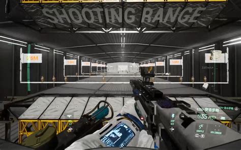 带你看国产太空fps游戏《边境》工作室直播录像·靶场篇！哔哩哔哩bilibili